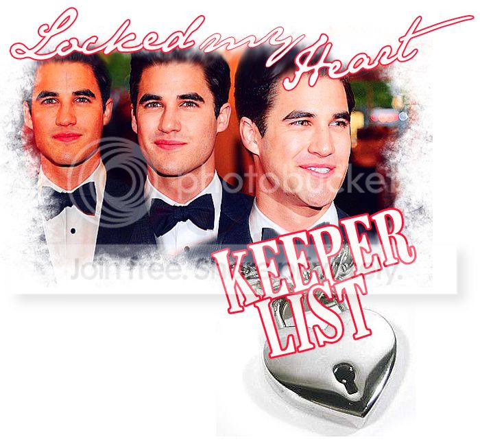 Darren Criss - Locked My Heart [Keeper List] #2: Better be fast because ...