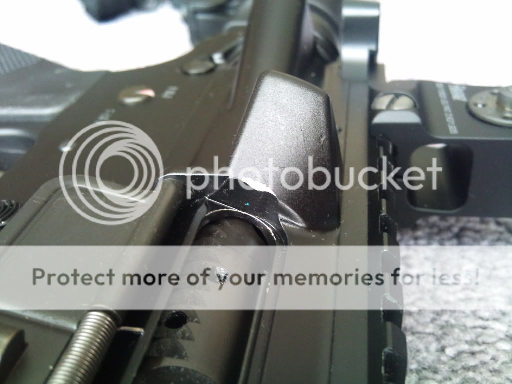 Spent casings removing finish from shell extractor (just added PICS ...