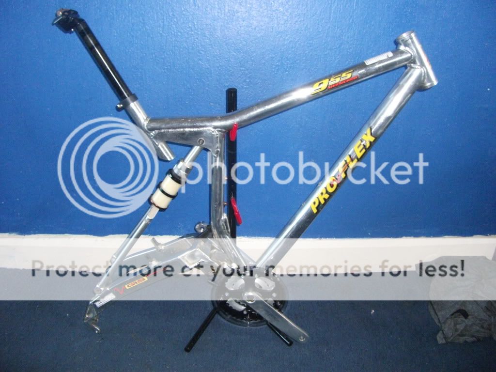 grisley mountain bike + proflex 955 world cup series frame | Retrobike